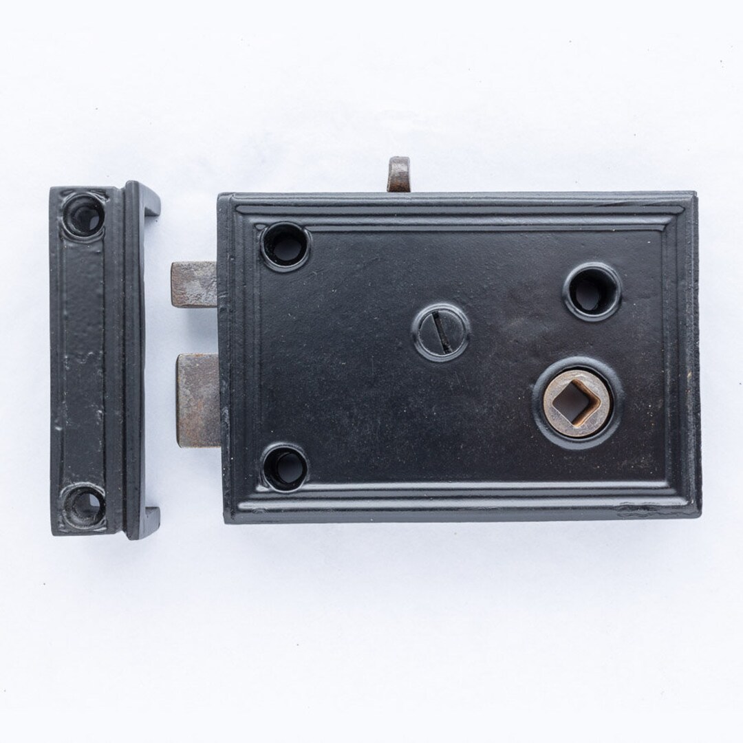 1860's Antique Rim Lock for Doors - Etsy