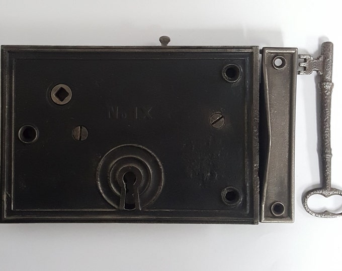 Large Exterior Rim Lock Set 532057 - Etsy