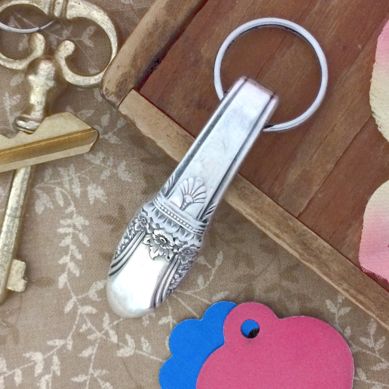 Spoon Key Ring - Etsy
