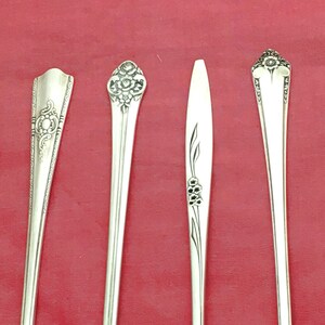 Silver Spoon Bracelet Buddy Helper Fastener CHOOSE Pattern Repurposed ...