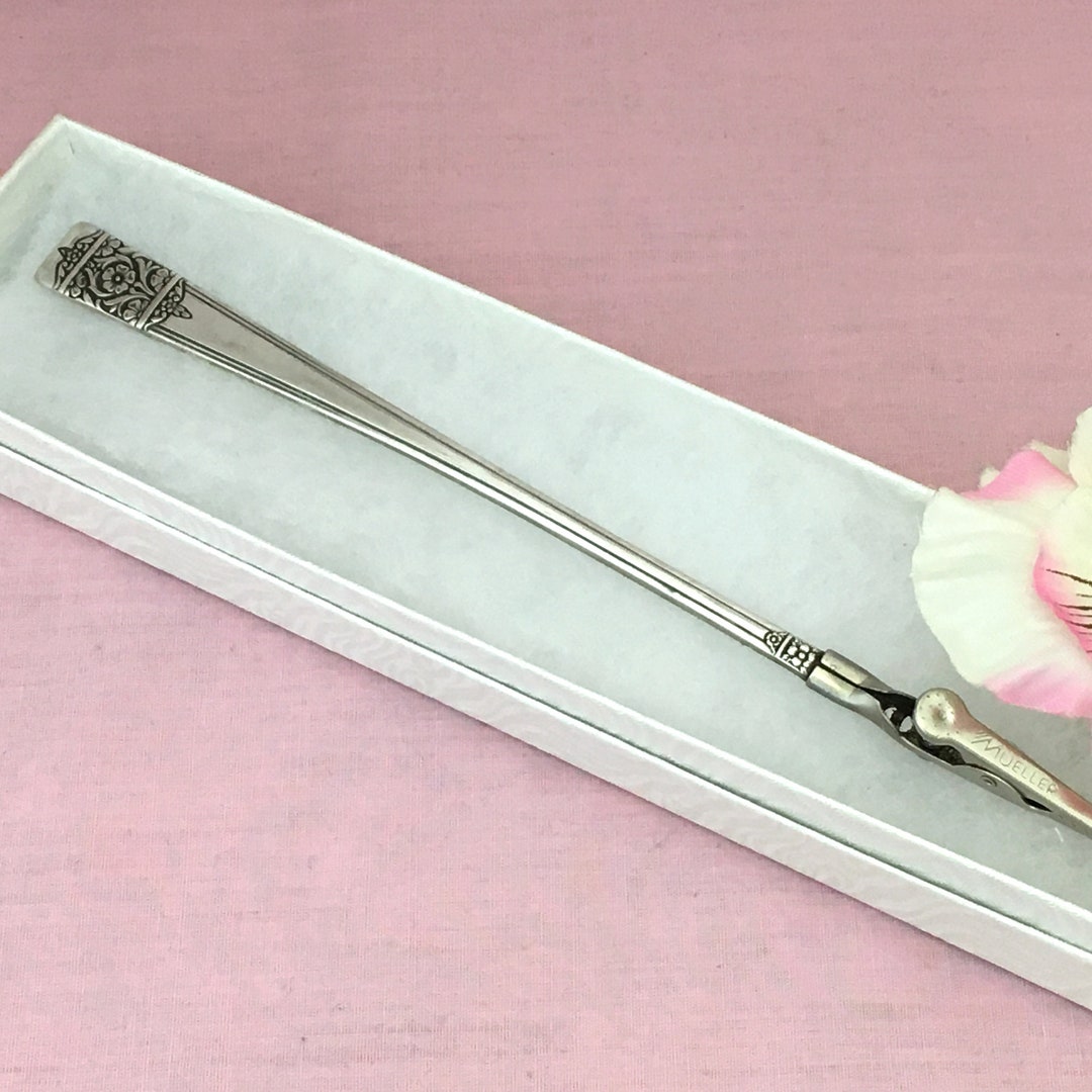 INAUGURATION Spoon Bracelet Zipper Helper Fastener Long Repurposed ...