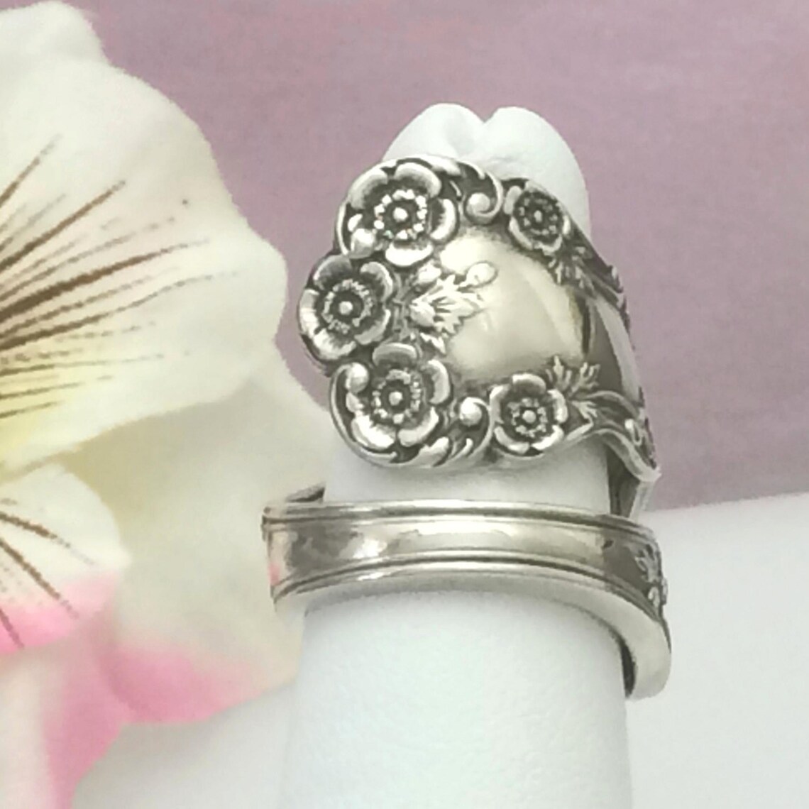 Sterling Silver BUTTERCUP Ring Size 7 to 13 Custom Gorham 1899 Antique ...