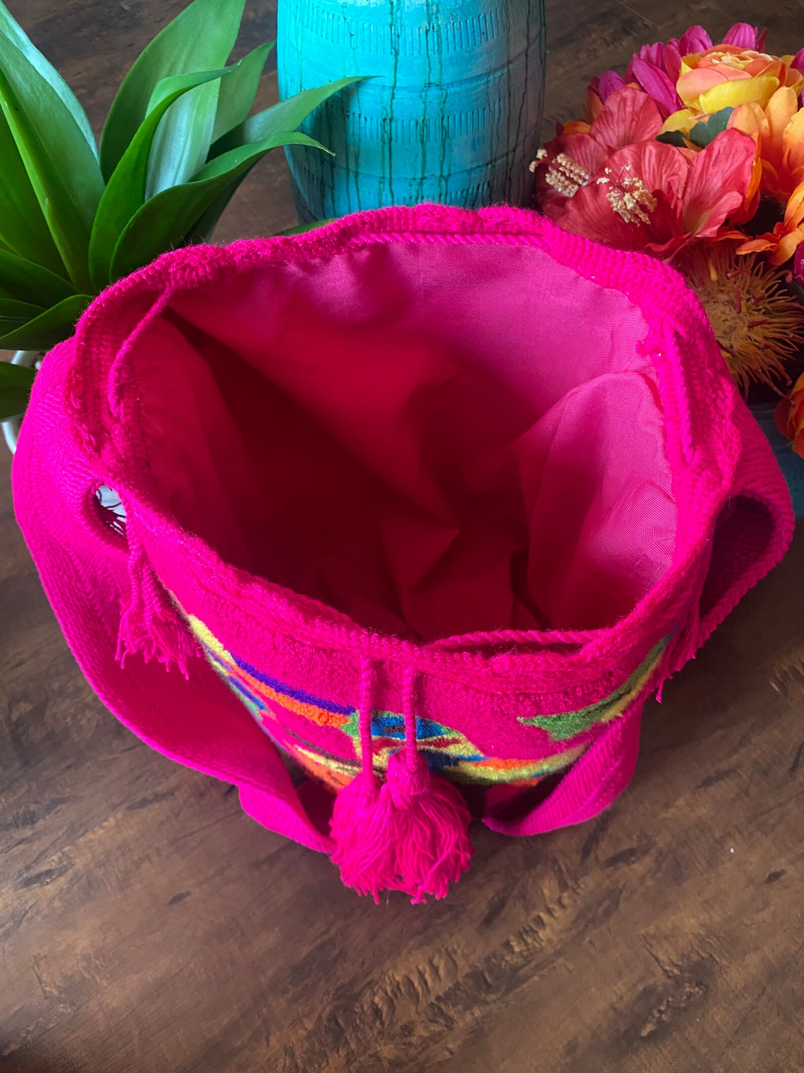 Colombian Crossbody Handmade Wayuu Bag. Colorful Mochila. Artisanal ...