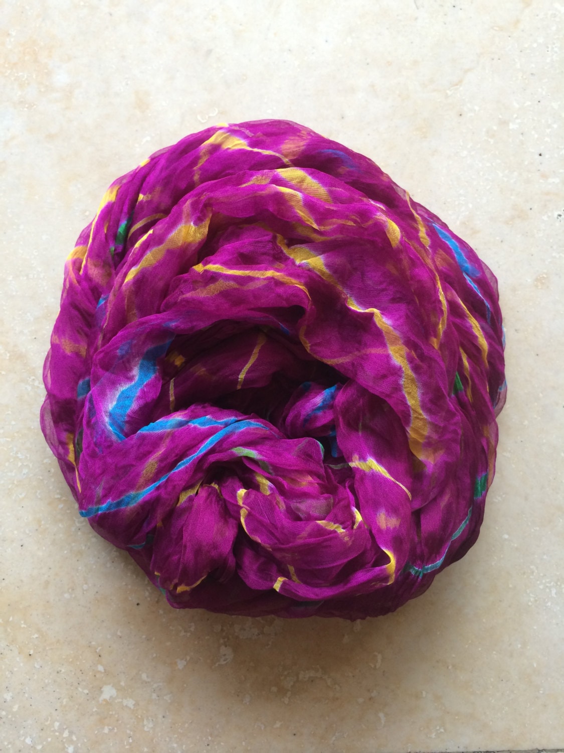 Multi-colored Sheer Silk Shawl/scarf - Etsy