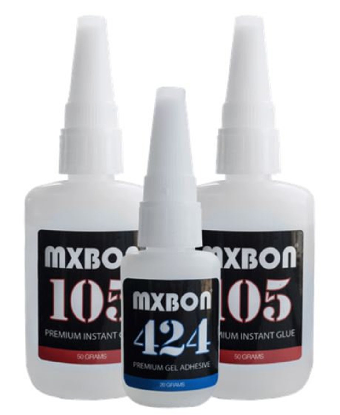 Premium Glue MXBON 105/424 120gr Combo Pack - Etsy