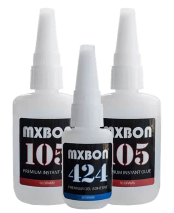 Premium Glue MXBON 105/424 120gr Combo Pack | Etsy