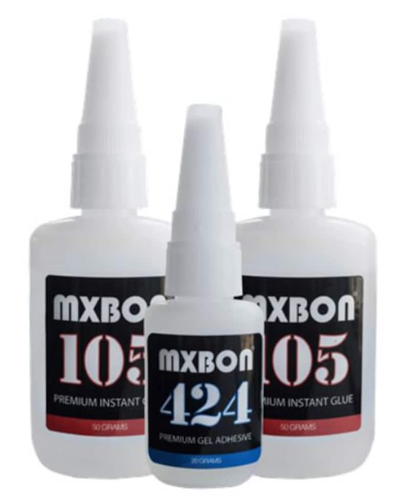 Premium Glue MXBON 105/424 120gr Combo Pack - Etsy
