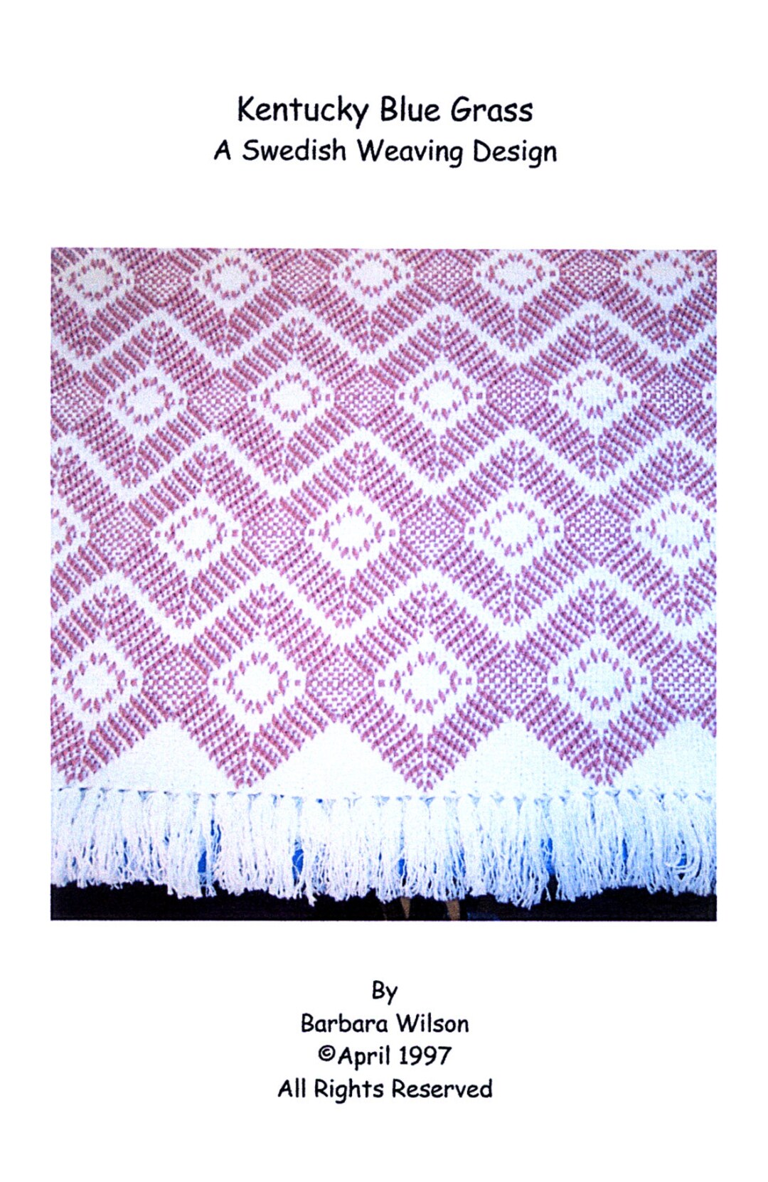 Kentucky Blue Grass, A Swedish Weave Pattern - Etsy