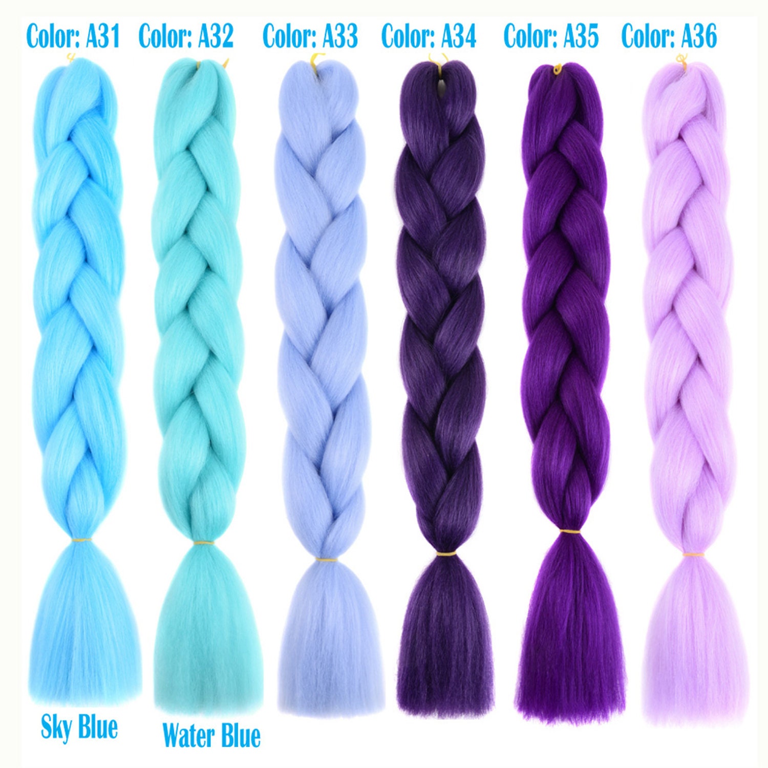 Buy 10 Receive 12 Pieces Color A1~A40 of 255 Colors High Quality ...