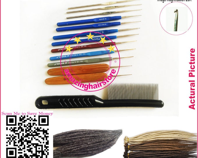 Professional Dreadlock Dreading Comb / Dread Crochet Hook Brand New ...