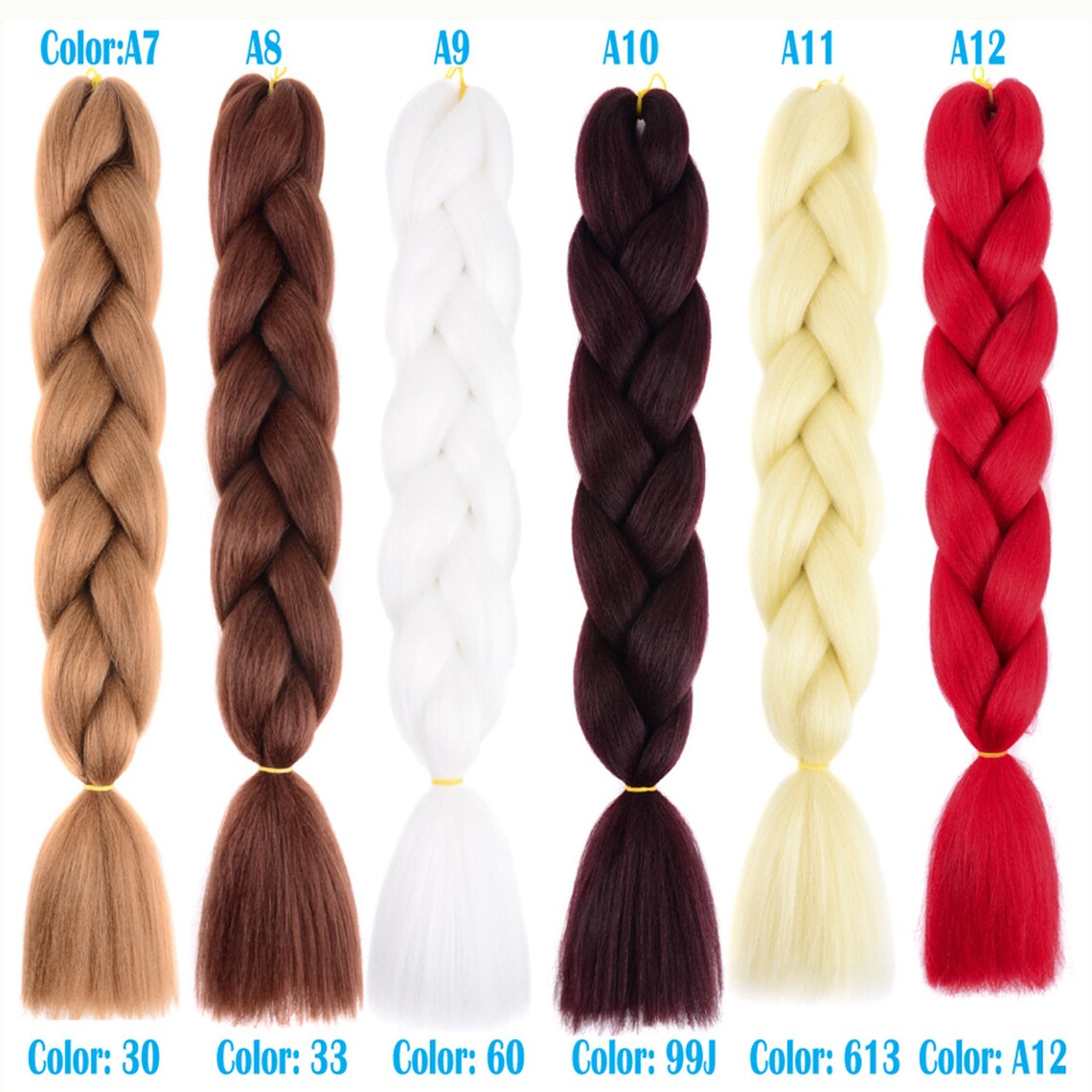 Buy 10 Receive 12 Pieces Color A1~A40 of 255 Colors High Quality ...
