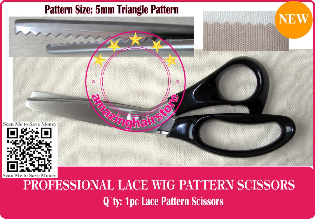 5mm Jagged Scissors Pinking Shears Lace Scissors to Make Repair Full ...