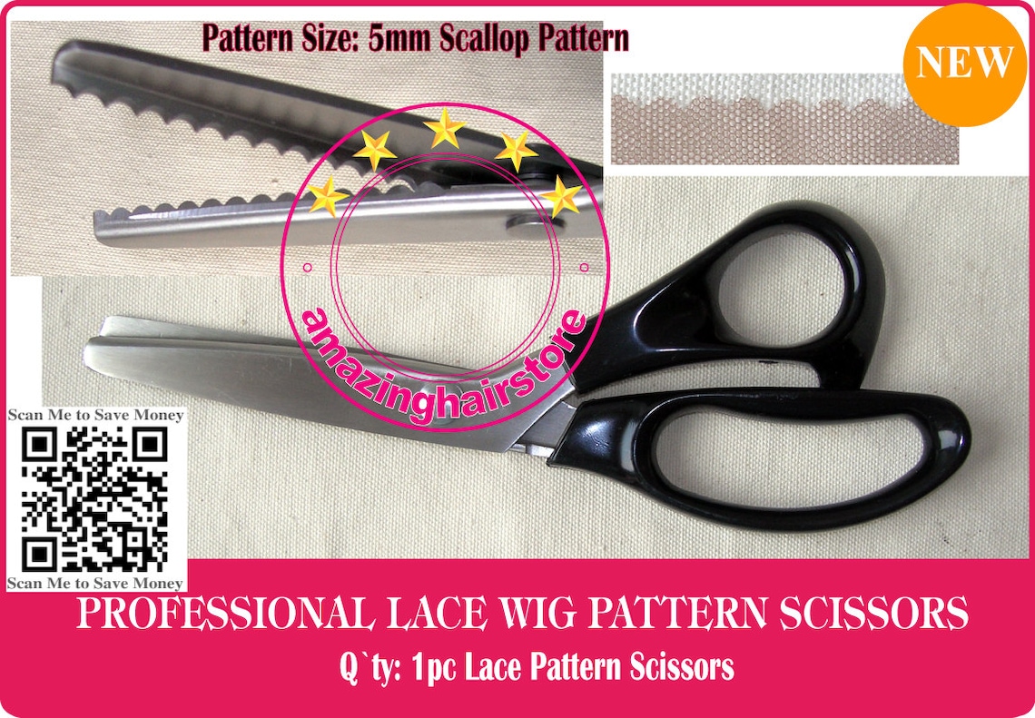 5mm Pinking Shears Scallop Pattern Lace Scissors to Make | Etsy