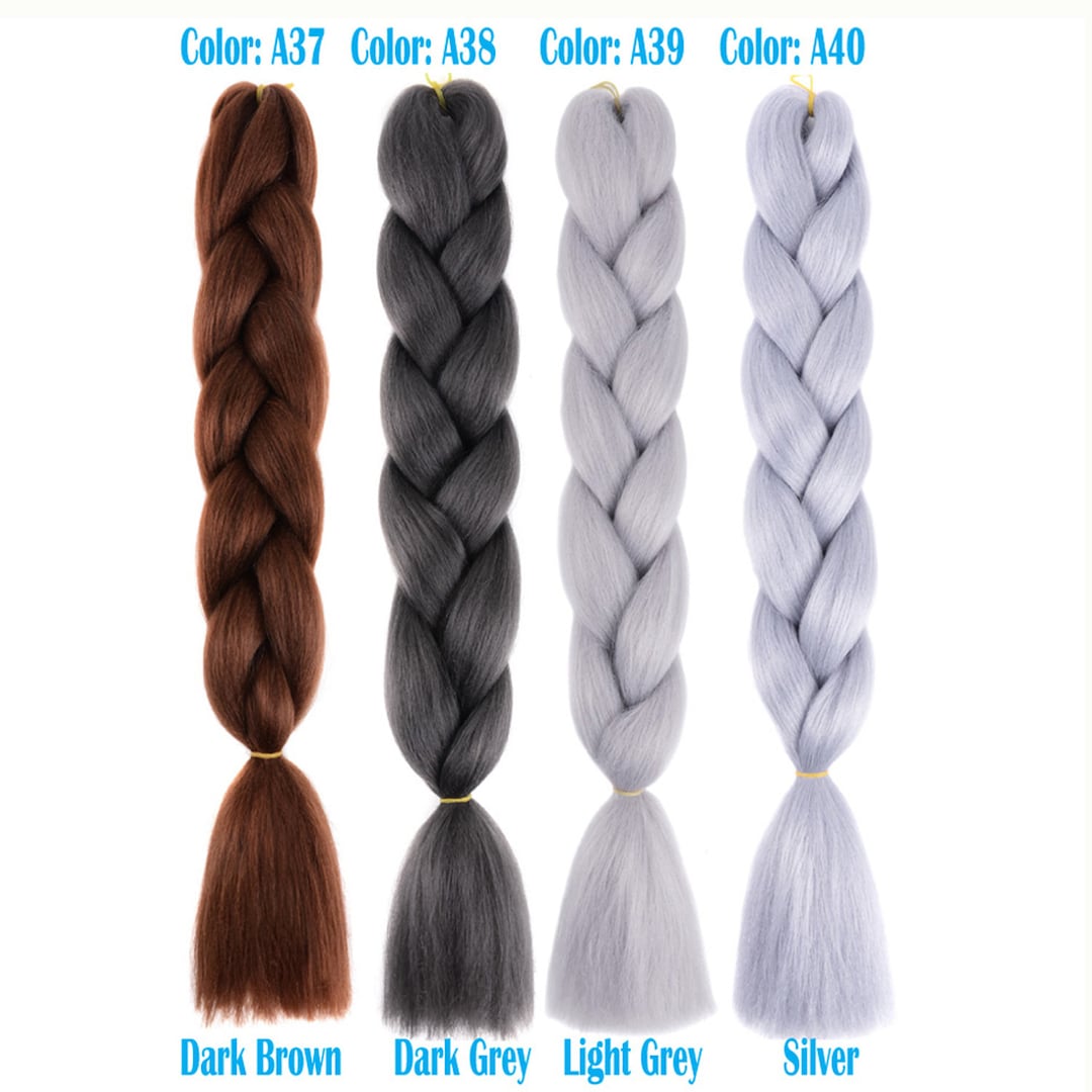 BUY 10 GET 12 PIECES Color A1~A40 of 255 Colors High Quality Braiding ...