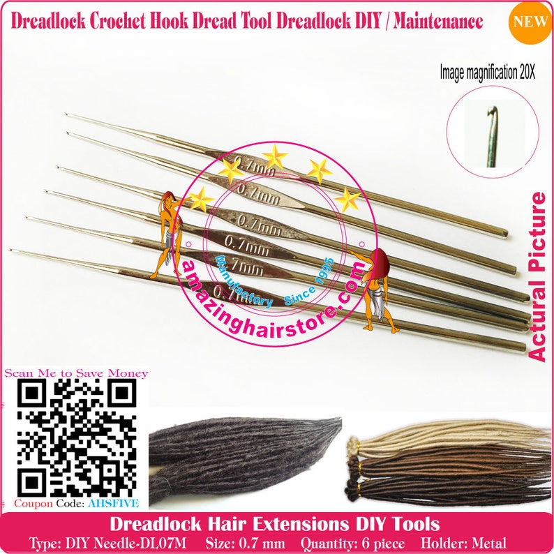 6 Pcs Professional Dreadlocks Dread Needle for Dreadlocks Hair - Etsy