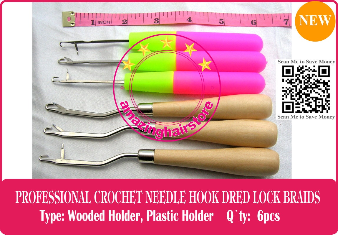 12 Dozen Latch Crochet Hair Hook Needles Hook Dreadlock Dread - Etsy