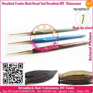 Professional Dreadlock Dreading Comb / Dread Crochet Hook Brand New ...