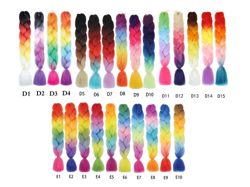 Buy 10 Get 12 PACKS Color A1~A40 of 255 Fancy Color High Quality ...