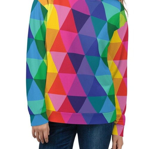 The Unicorn Sweatshirt It's a Colorful Rainbow Unisex - Etsy