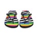 Rainbow Flip-flops Rainbow Sandals Amazing Rainbows - Etsy
