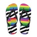Rainbow Flip-flops Rainbow Sandals Amazing Rainbows - Etsy