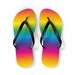 Rainbow Aura Flip Flops - Etsy