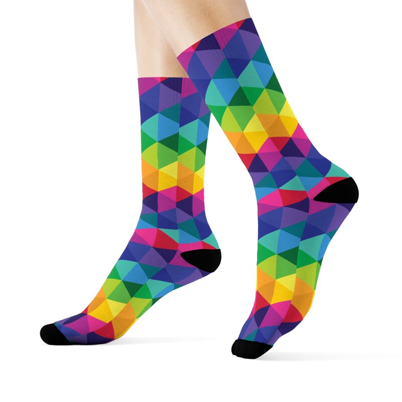 Colorful Socks - Etsy