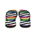 Rainbow Flip-flops Rainbow Sandals Amazing Rainbows - Etsy