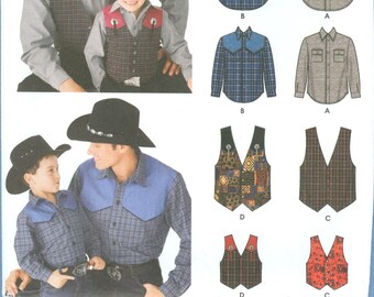 Western vest pattern | Etsy