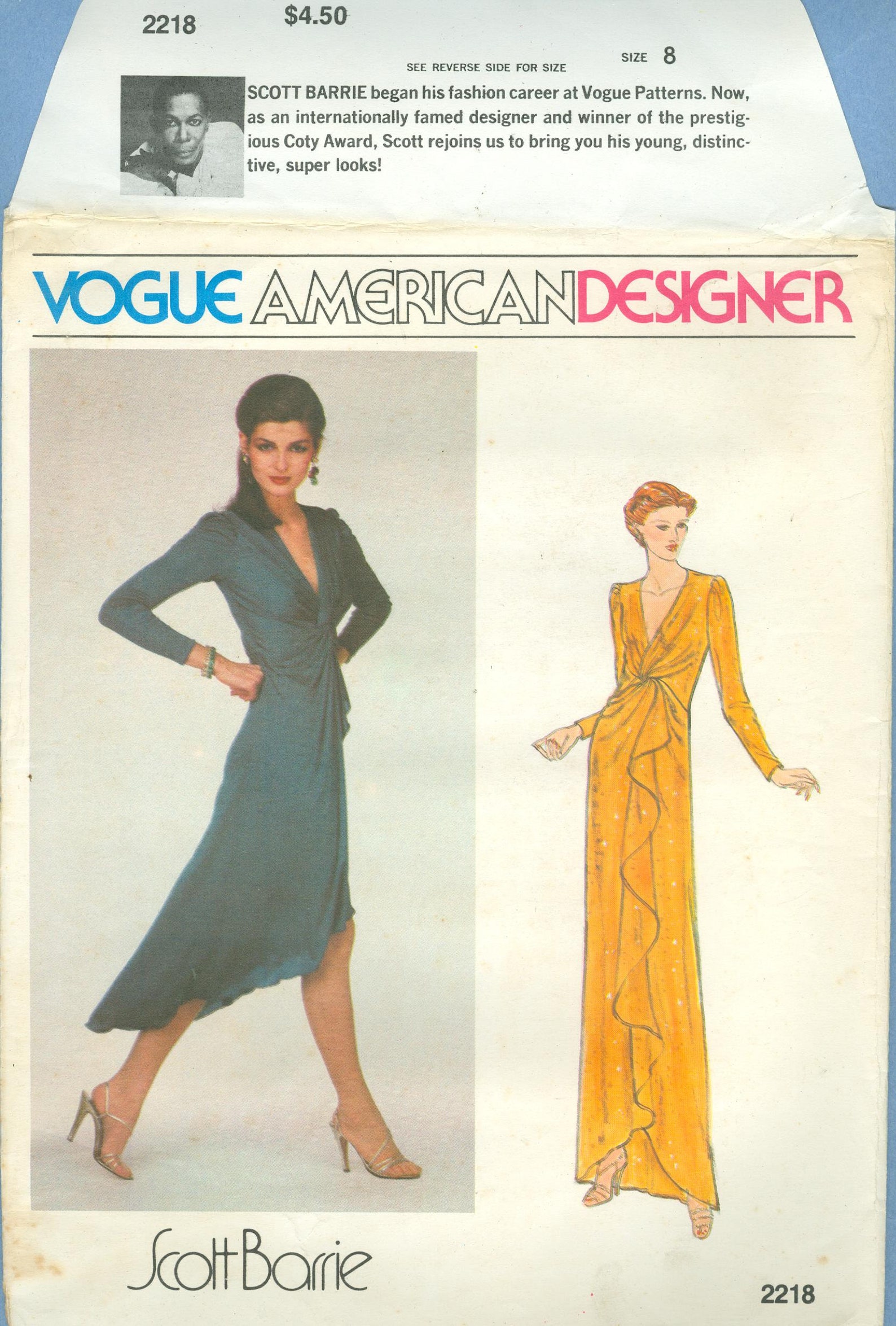 1979 Misses Stretch Knit Dress & Skirt by Scott Barrie UC FF Size 6 or ...