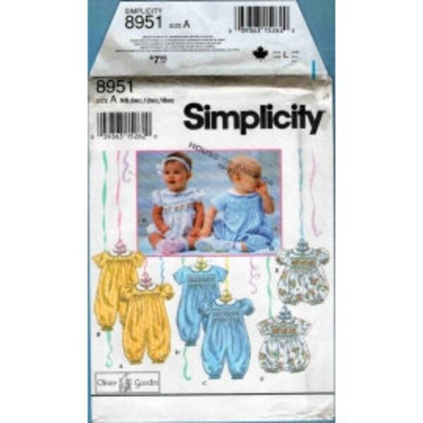 Smocked Pattern Baby - Etsy