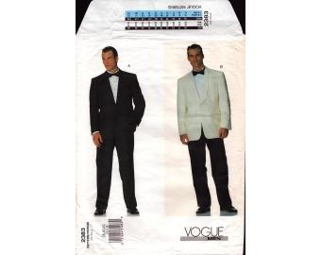 2001 Mens Suit Single Button Formal Tuxedo Jacket Straight Leg Front ...