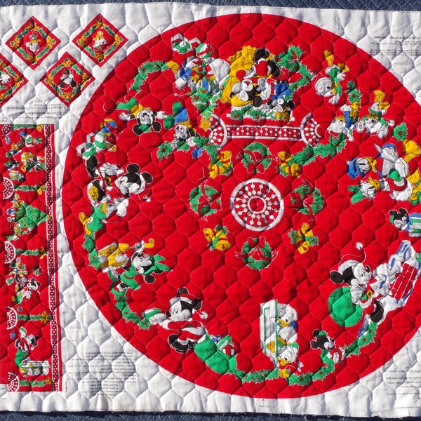 Mickey Mouse Fabric Panel - Etsy