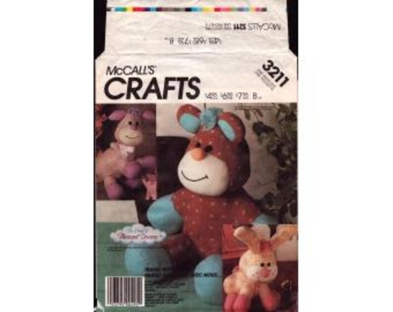 1987 Ric Rc Rabbit Lacey Lamb Threads Bear Land of Pleasant Dreams ...