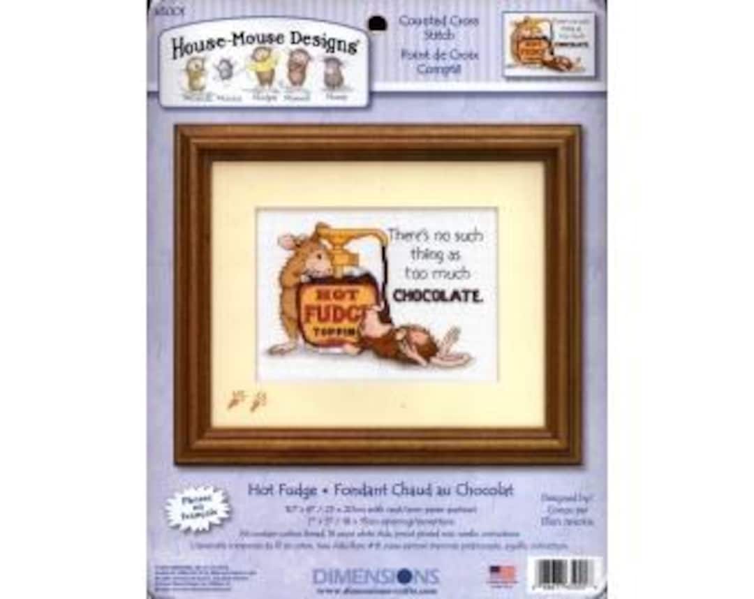 2004 House Mouse Designs Hot Fudge DIY Vintage Counted Cross Stitch Kit ...