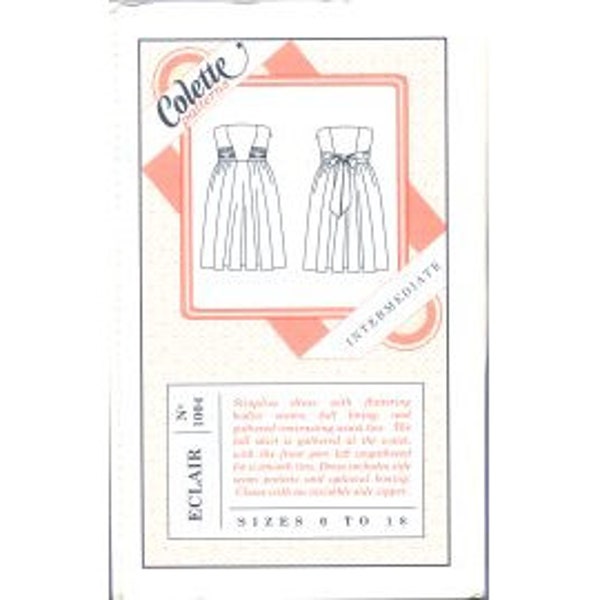 Colette Dress Pattern - Etsy