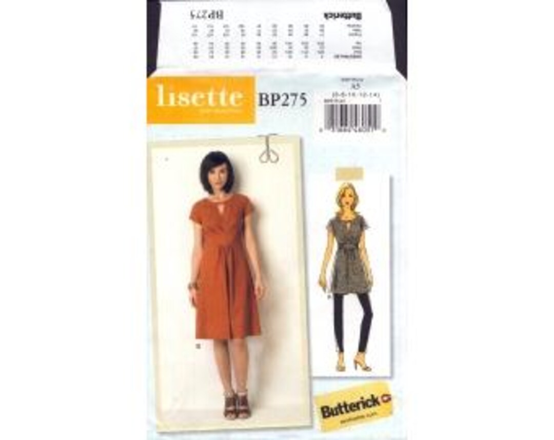 2015 Misses Front Pleated Bodice Raised Waist Tunic or Dress by ...