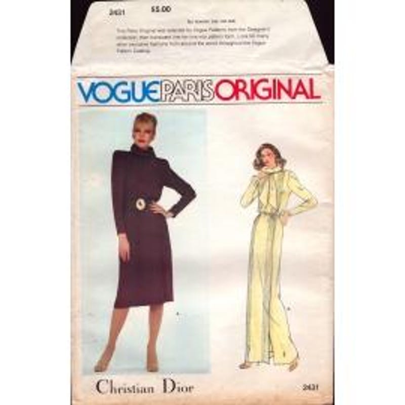Dior Dress Pattern - Etsy