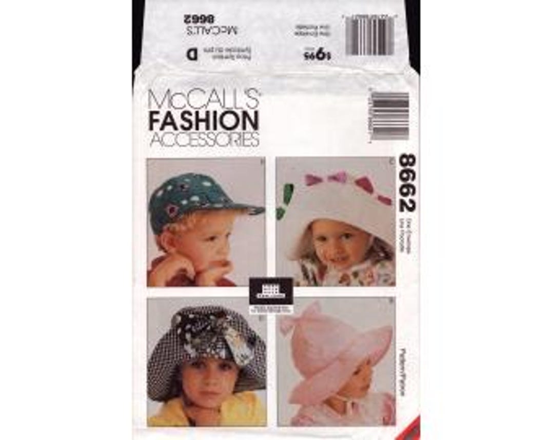 1996 Childs Boys Girls Baseball Cap Bucket Sun Mop Hat Abbe Gale Hats ...