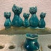 Cats Menorah. Hand Made Ceramics - Etsy