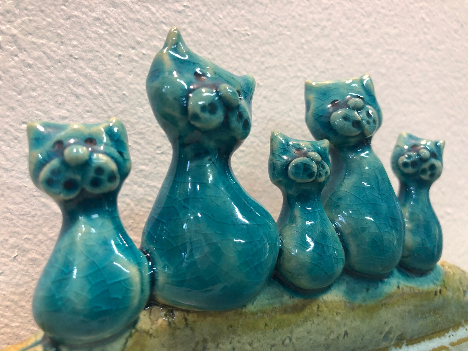 Cats Menorah. Hand Made Ceramics | Etsy