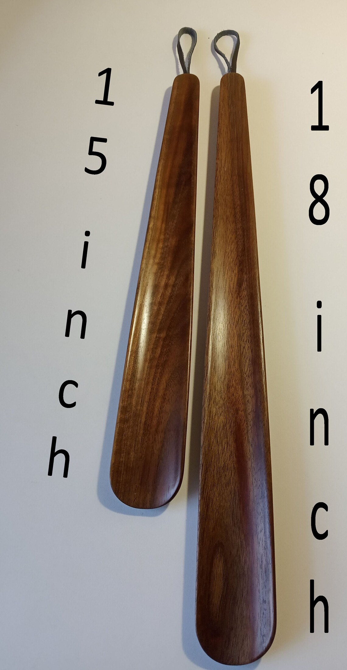 Walnut Shoe Horn Personalization Shoe Horn Custom - Etsy