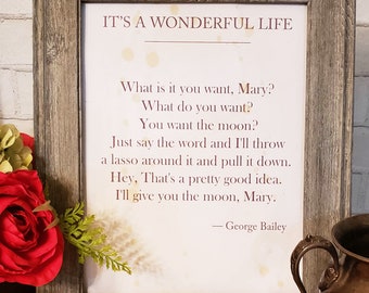 Its a wonderful life | Etsy