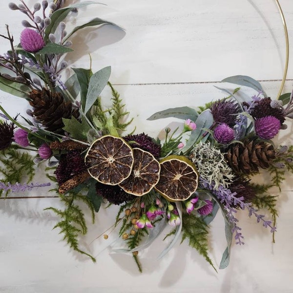 Modern Wreath - Etsy