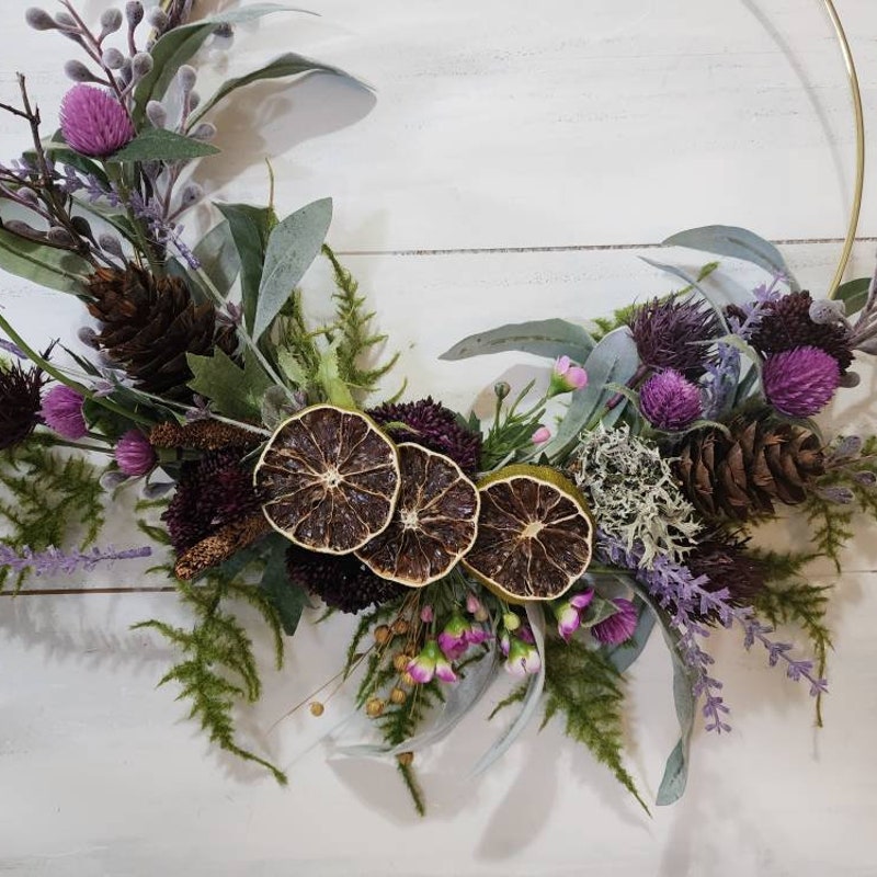 Modern Wreath - Etsy