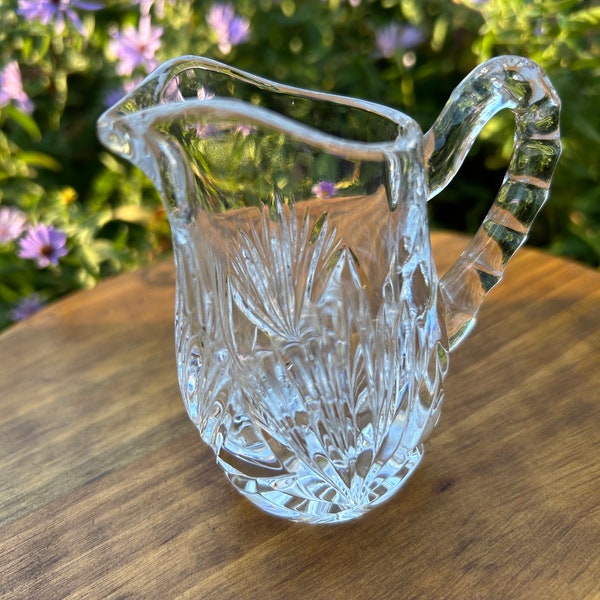Lead Crystal Pitcher - Etsy