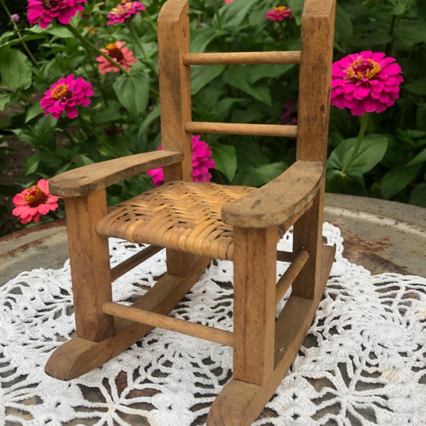 Doll Rocking Chair - Etsy