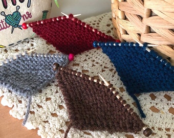 Knitting Pin Set of 3 Pieces Pure Wool - Etsy