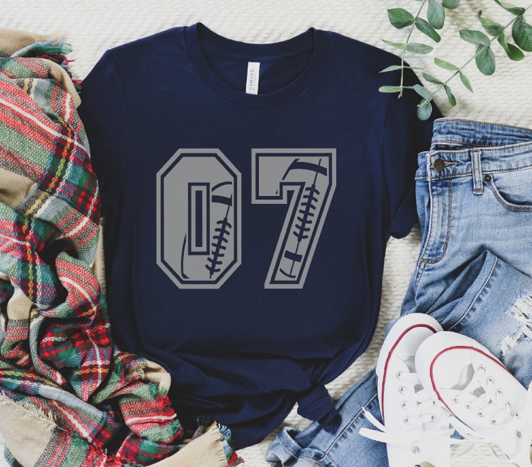 Football Number Shirt, Custom Football Shirt, Personalized Football T ...