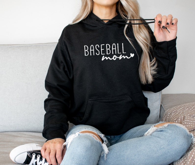 Baseball Mom Sweatshirt, Baseball Mom Sweater, Baseball Mama Shirt ...